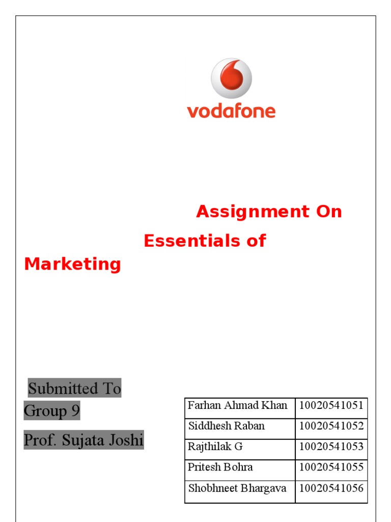 Vodafone Introduction | PDF | Telecommunications | Networks
