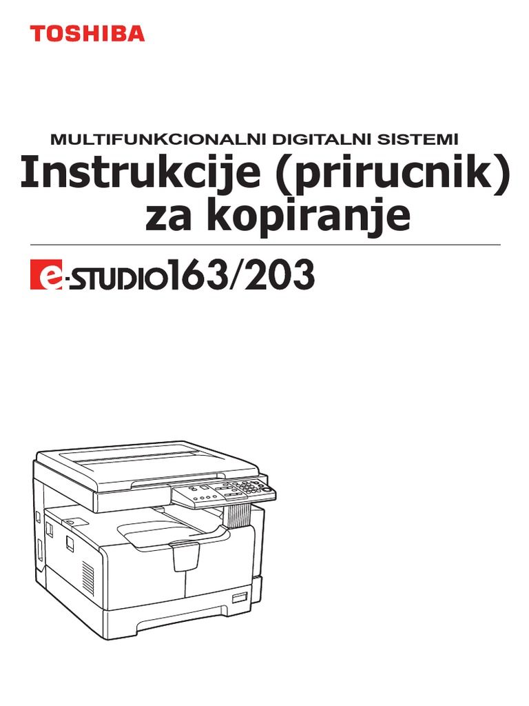 Instrukcije Za Kopiranje PDF | PDF