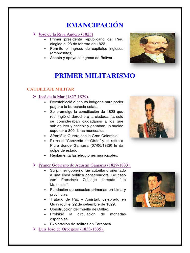 Personajes Del Peru 2 | PDF | Perú | Conflicto armado