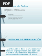 Ordenamiento por Intercalación: Método y Ejemplo | PDF | Almacenamiento ...