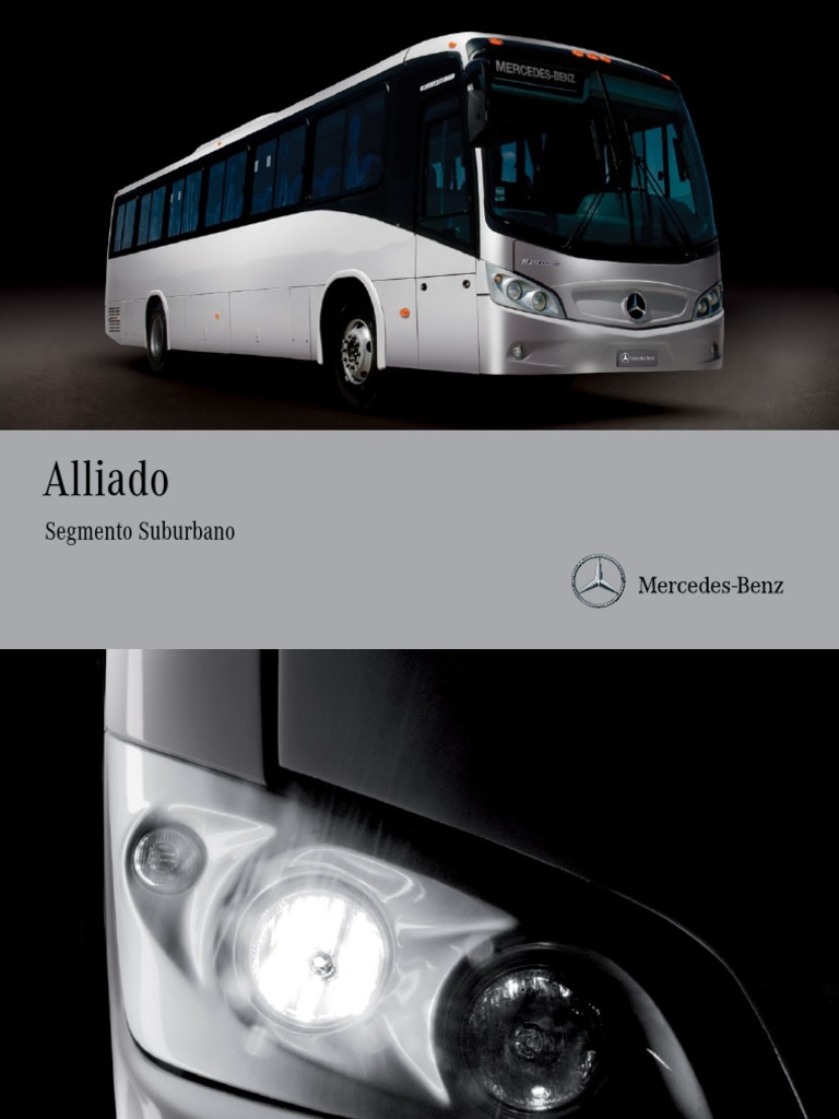 Alliado: Innovación y Confort Suburbano | PDF | Autobús | Mercedes Benz