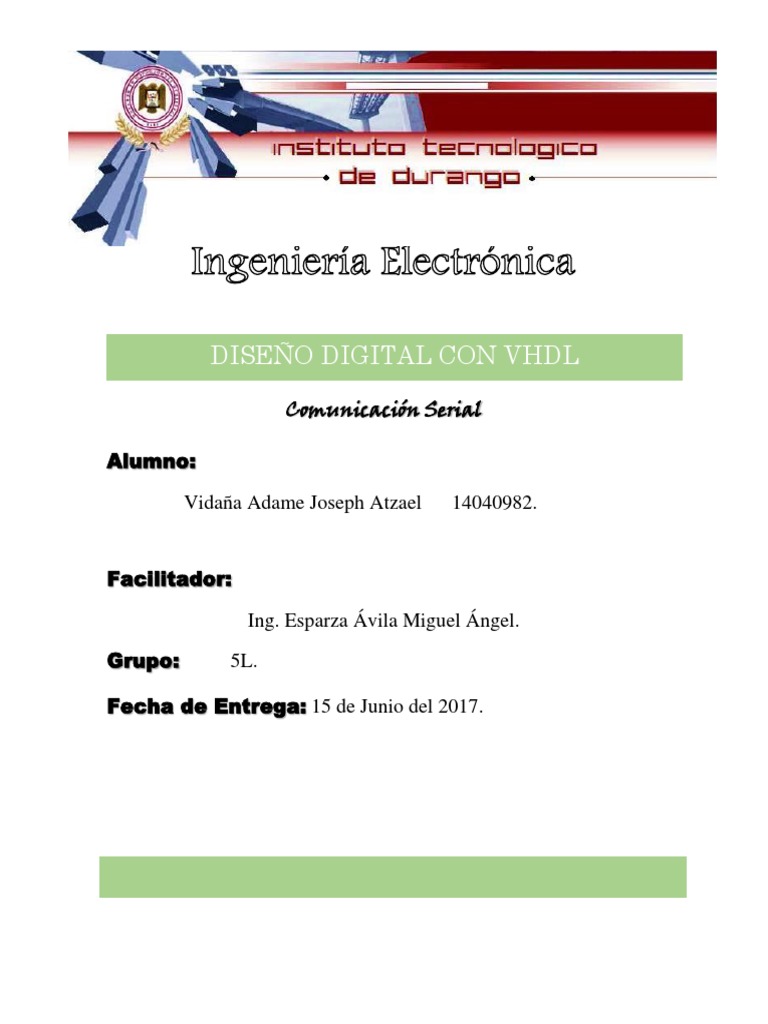 Comunicación Serial | PDF | Redes | Ingenieria Eléctrica