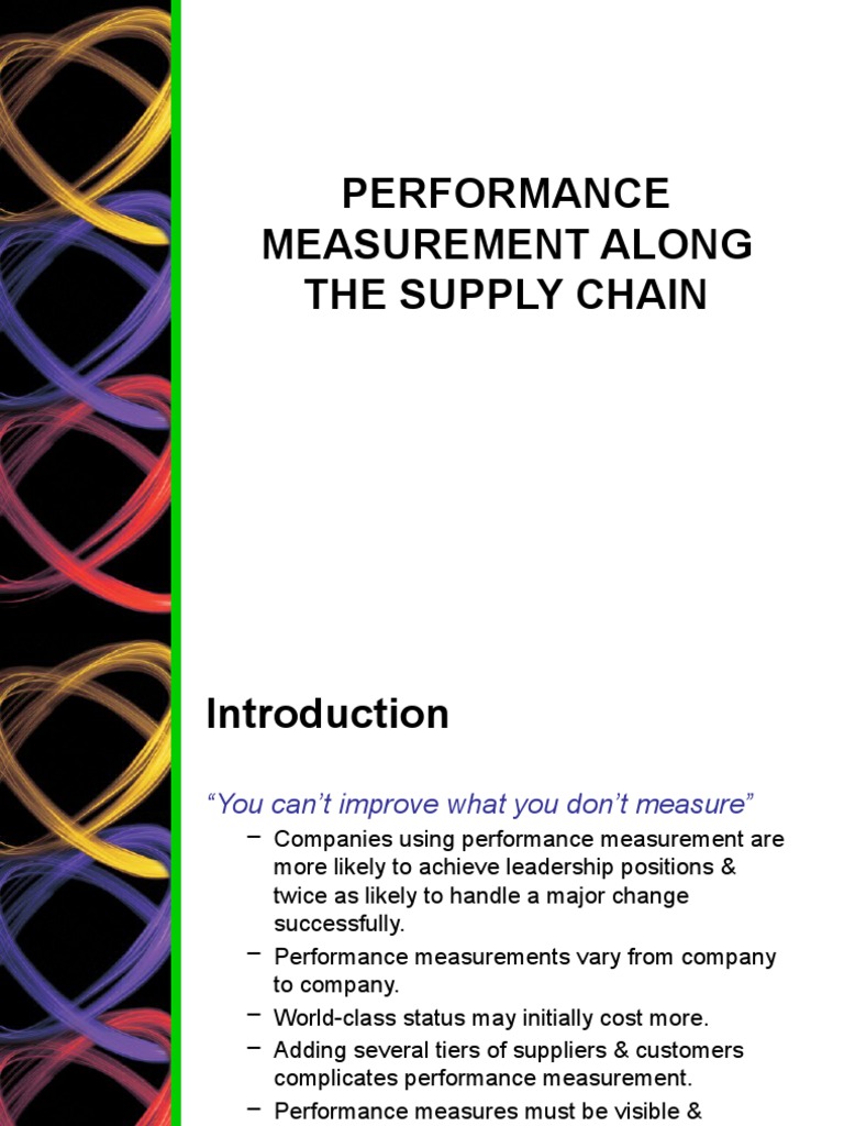 SCM9 Perform Ace Measurement | PDF | Accountability | Supply Chain