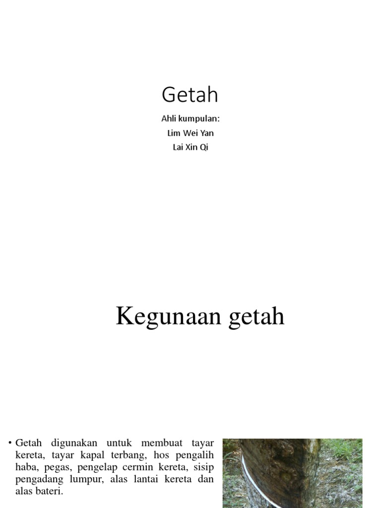 Getah | PDF