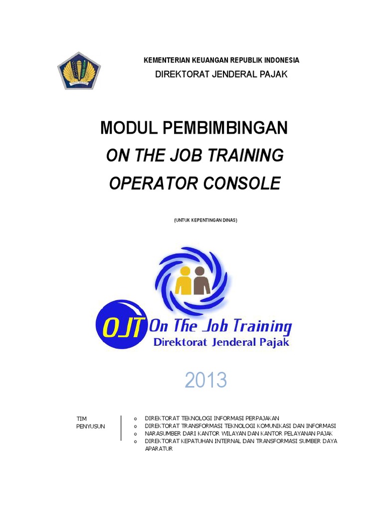 Modul OJT Muji | PDF