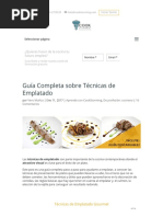 Técnicas de Emplatado Gourmet | PDF | Caramelo | Salsa