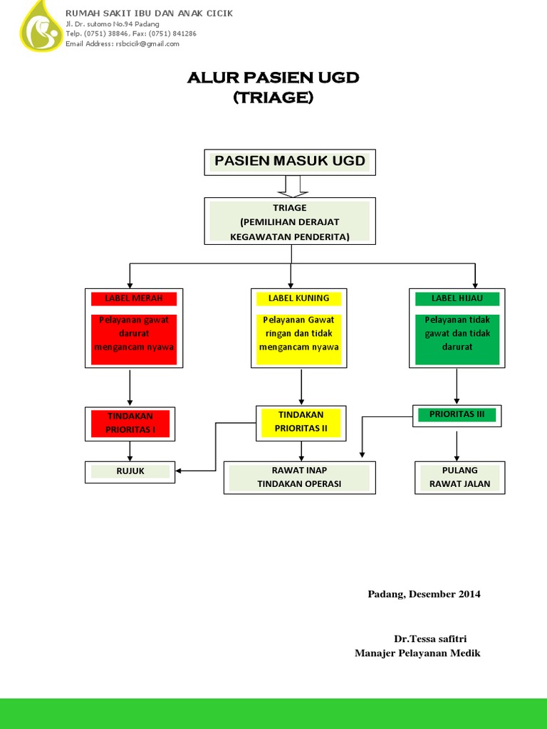Alur Pasien Ugd | PDF