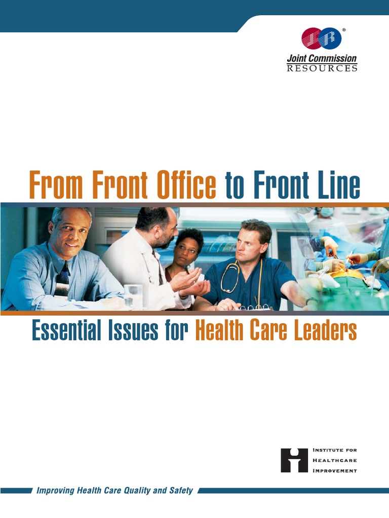 From Front Office To Frontline, Essential For Healthcare Leaders | PDF ...