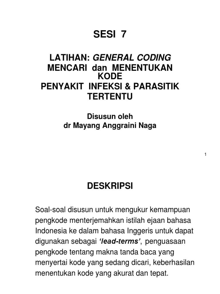 Latihan General Coding Sesi 7 | PDF