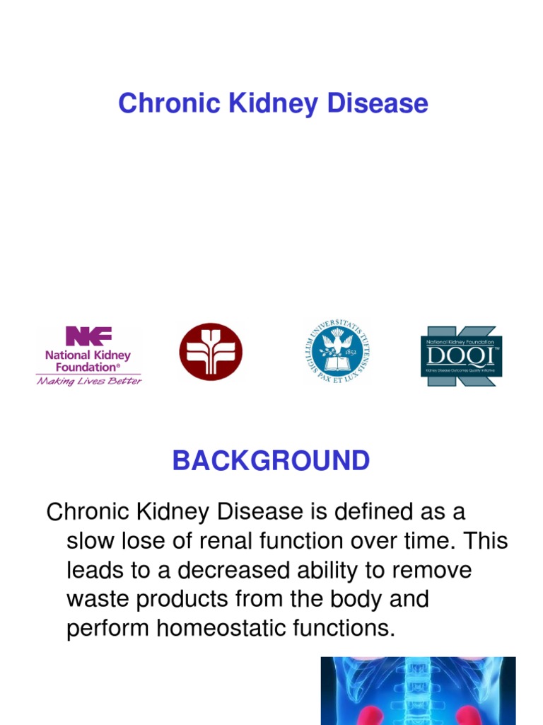 ckd ppt | Chronic Kidney Disease | Renal Function