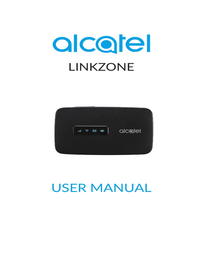 Alcatel LINKZONE - User Manual | PDF | Wi Fi | Usb