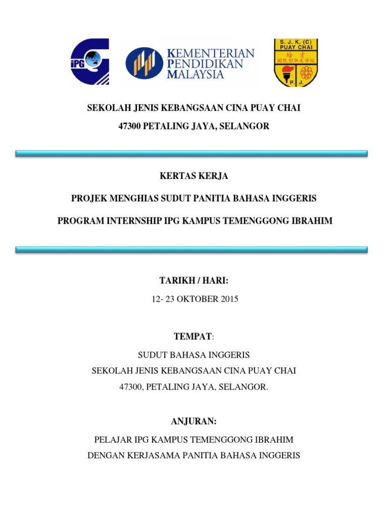 KERTAS KERJA English-Corner | PDF