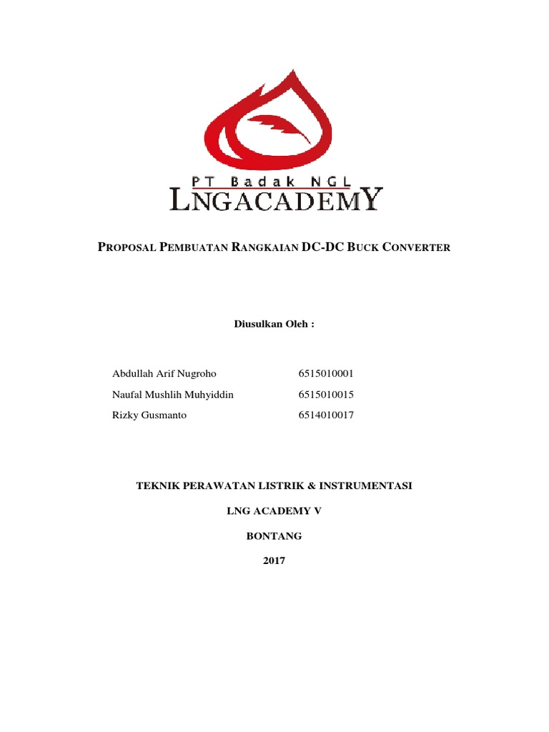Proposal Pembuatan Rangkaian DC | PDF