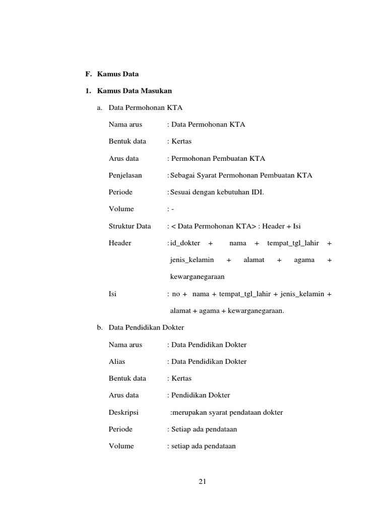 Kamus Data | PDF | Politik