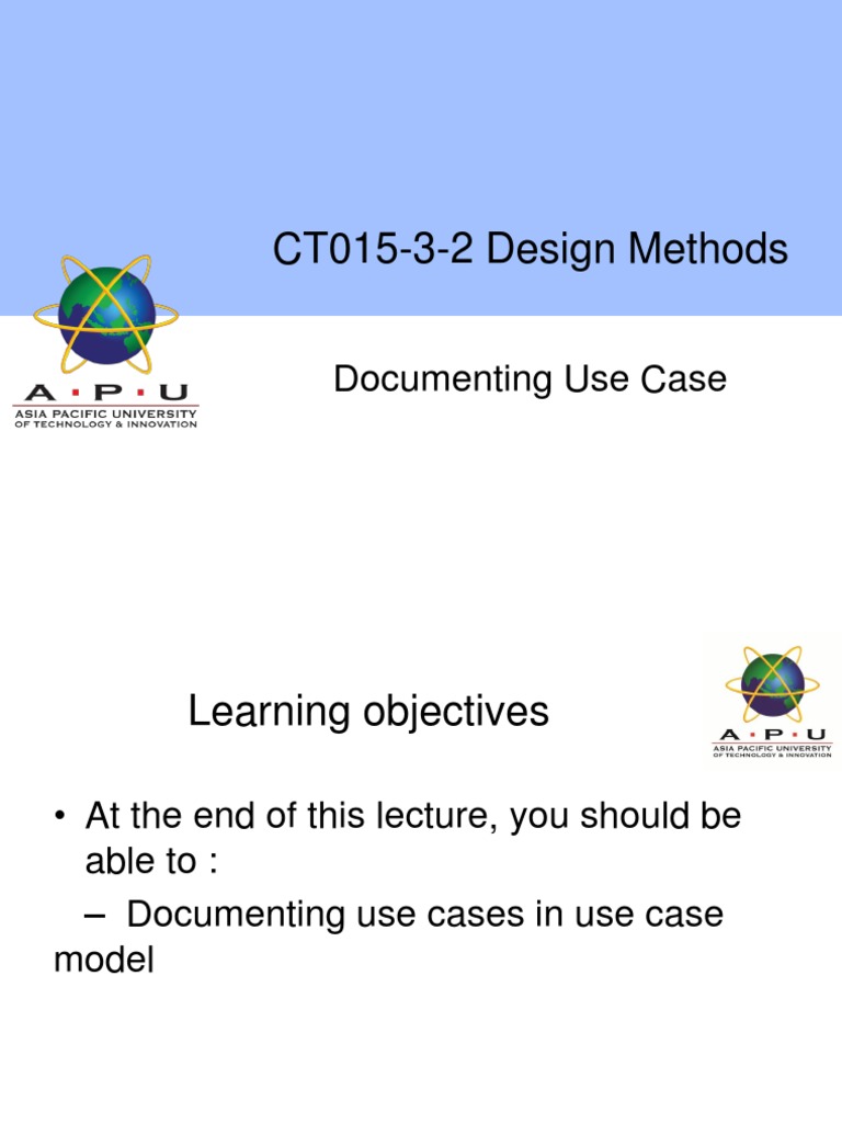 7 - Documenting Use Case | PDF | Use Case | Software Engineering
