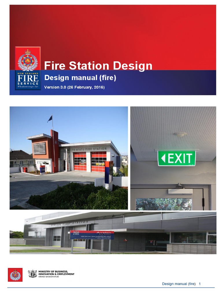 Fire Station Design Manual Overview | PDF | Plastic | Window
