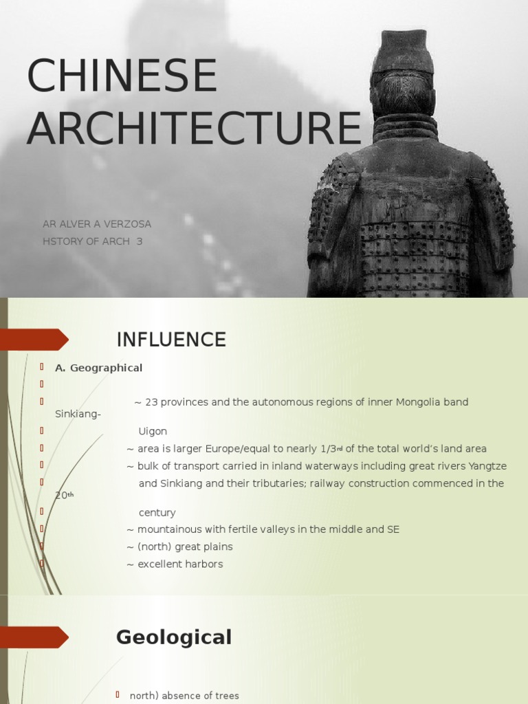 Chinese Architecture Overview | PDF | Confucianism | Feng Shui