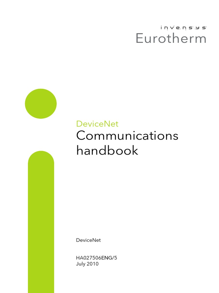 DeviceNet HA027506ENG 5 | PDF | Input/Output | Parameter (Computer Programming)