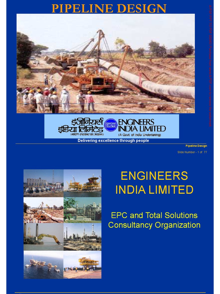 EIL Pipeline | PDF | Pipeline Transport | Pipe (Fluid Conveyance)