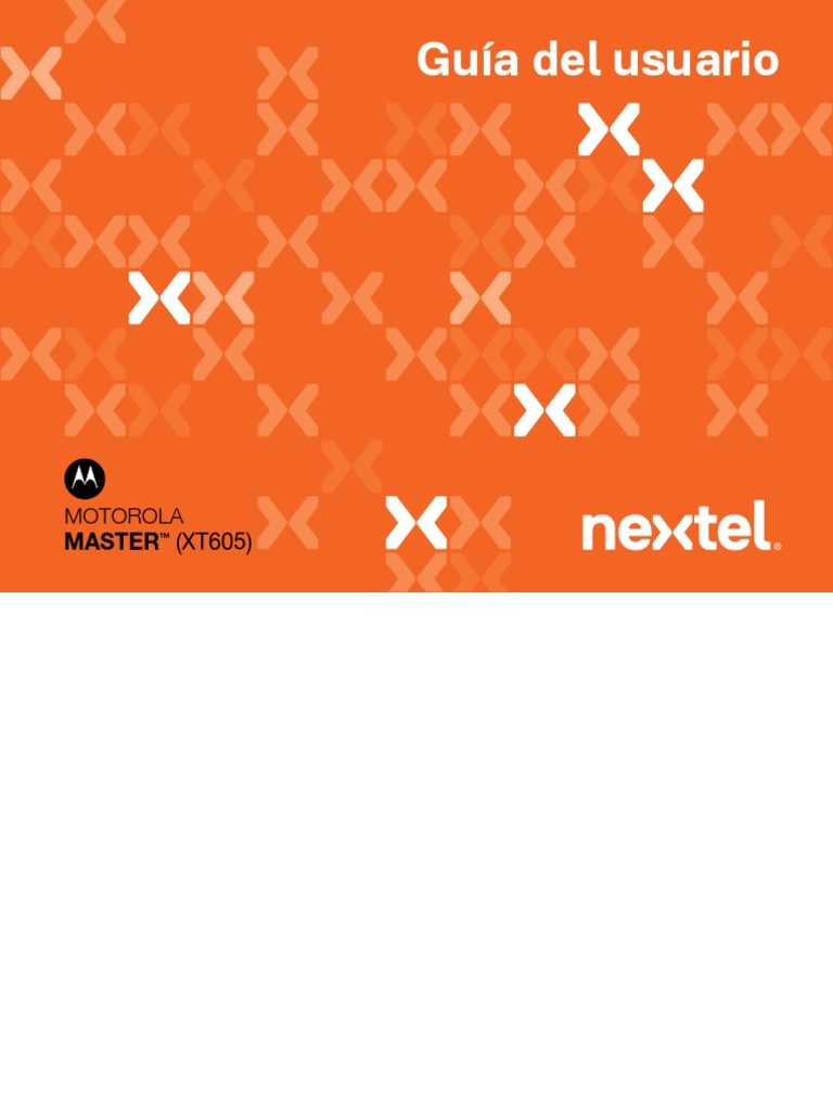 Motorola Master XT605 PDF | PDF | Wifi | Electrónica de consumo