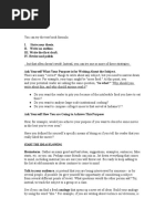 How To Write An Autoethnography | PDF | Psychological Concepts ...