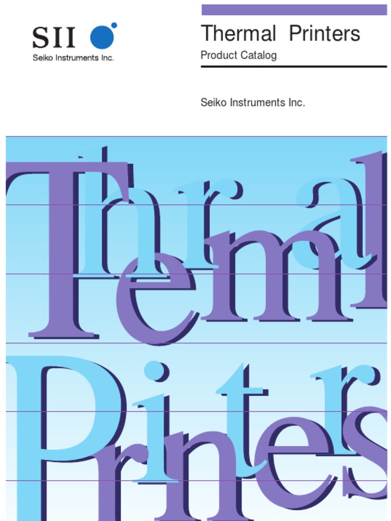 Seiko IF0121 GCB Datasheet | PDF | Printer (Computing) | Central Processing Unit