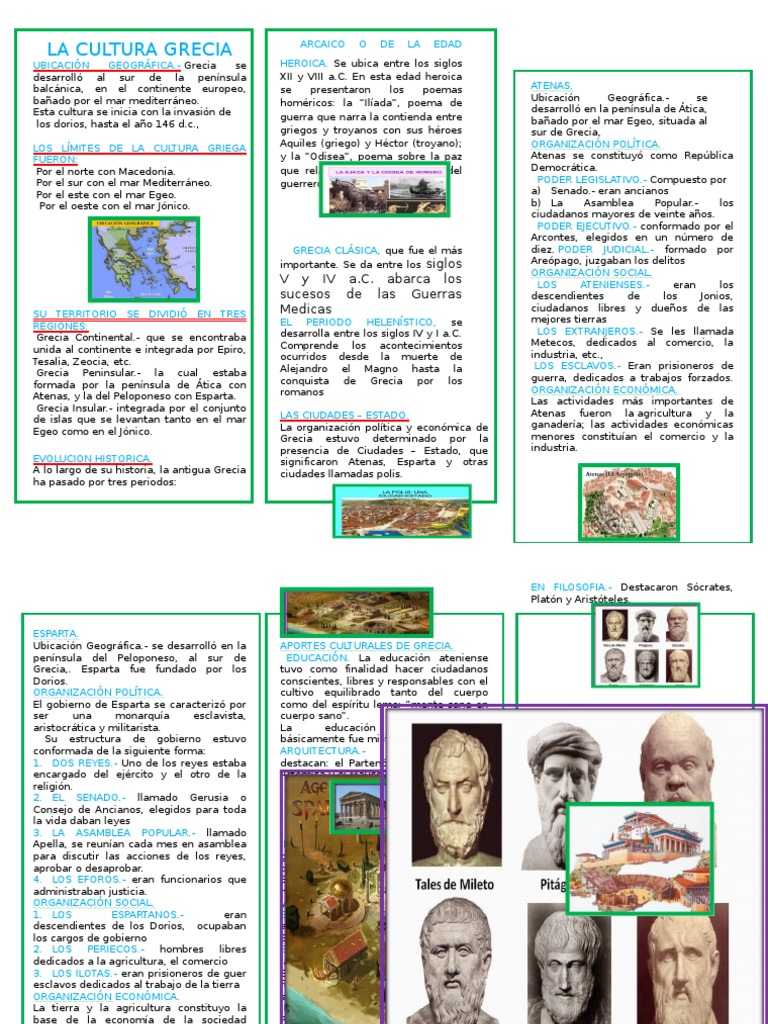Tripticocultura Grecia | PDF | Grecia | Esparta