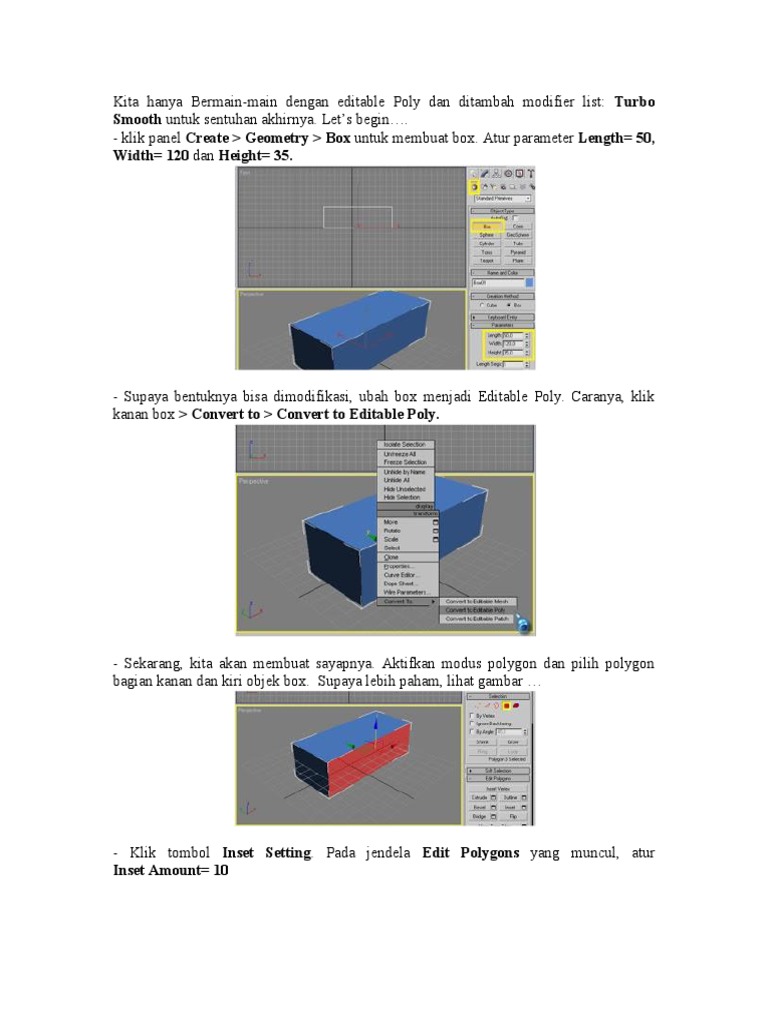 Membuat Animasi Pesawat - 3ds Max | PDF | Metode & Bahan Ajar | Komputer