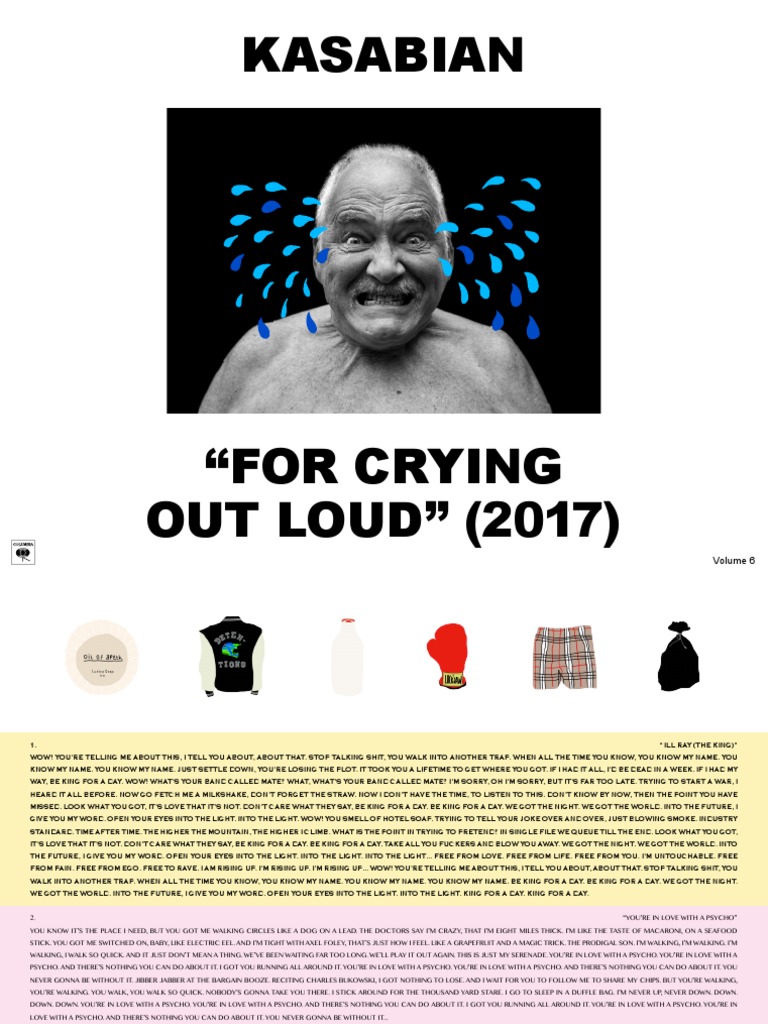 Digital Booklet - For Crying Out Loud | PDF | Musical Instruments ...
