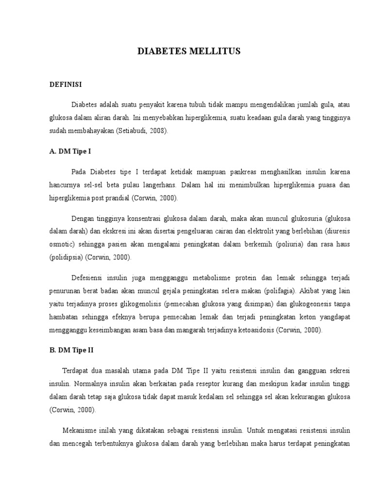 Buku Saku Terapi DM | PDF