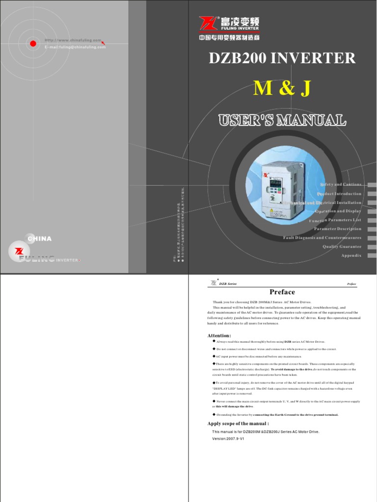 DZB200 PDF | PDF | Power Inverter | Power Supply