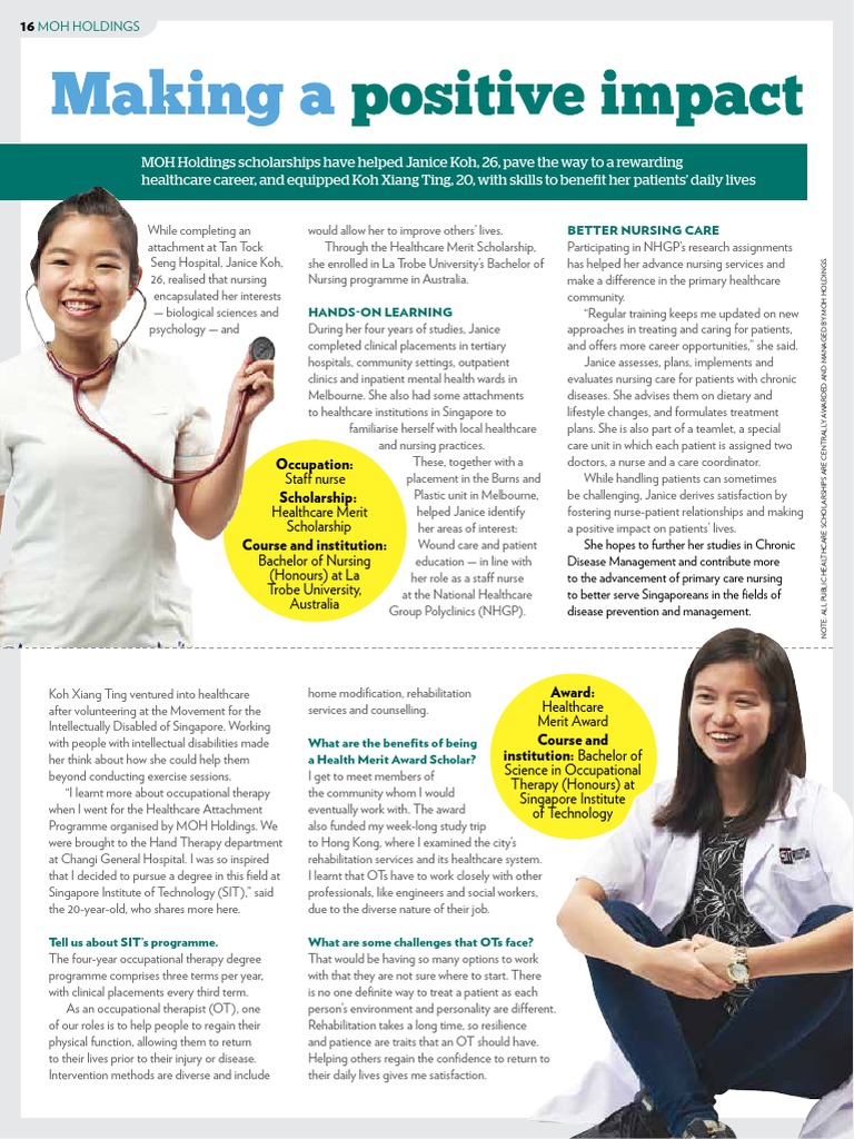 Making A Positive Impact | PDF | Health Care | Nursing