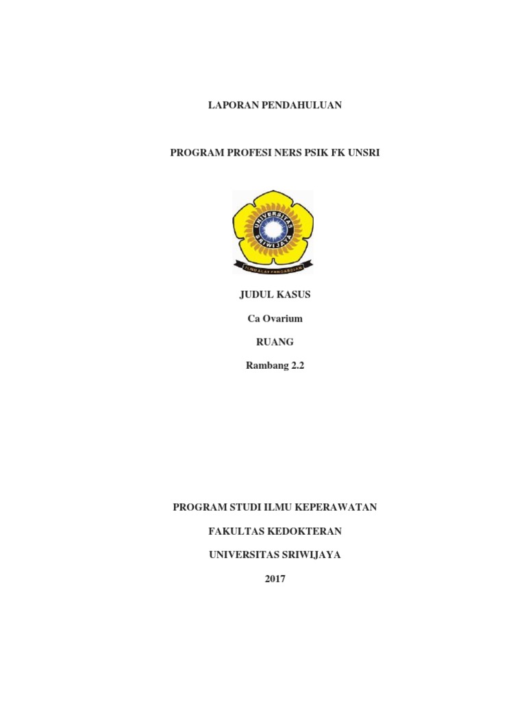 Pendahuluan Kanker Ovarium | PDF