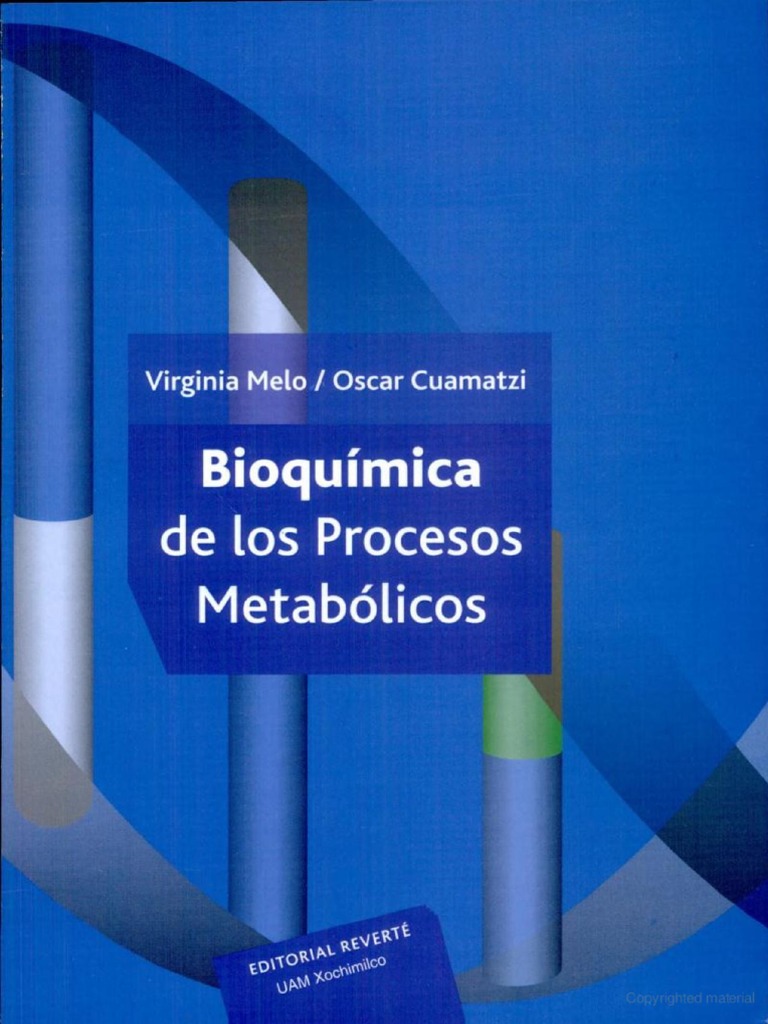 Bioquimica de Los Procesos Metabolicos PDF | PDF