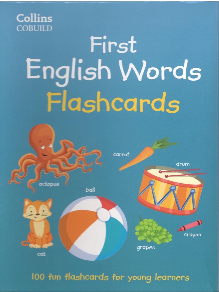 First English Words Flashcards | PDF