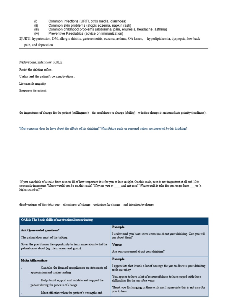 Family Medicine Notes | PDF | Tinnitus | Hypertension