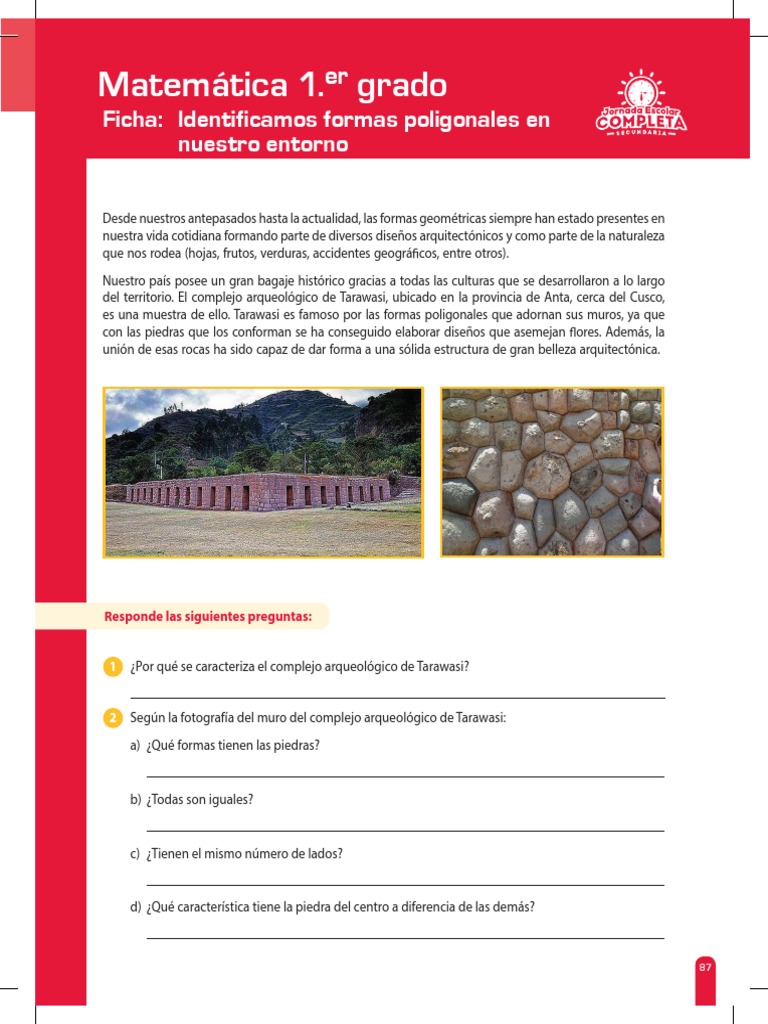 RP-MAT1-K10 - Ficha #10 | PDF | Triángulo | Polígono