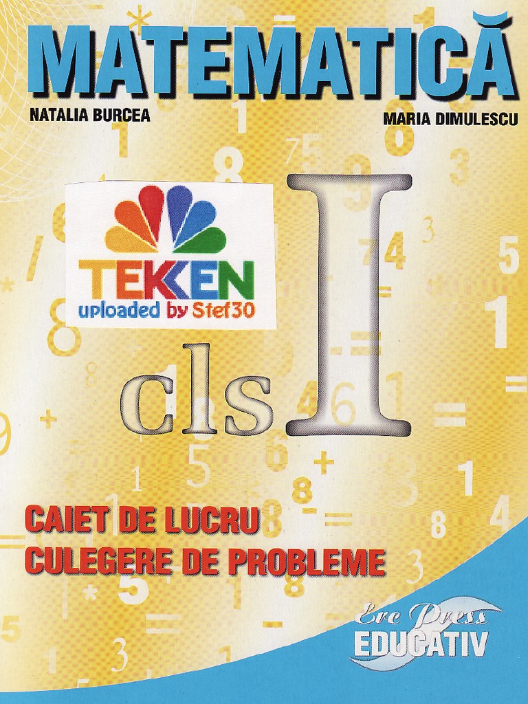 Carti Matematica Caiet de Lucru Clasa 1 PDF | PDF