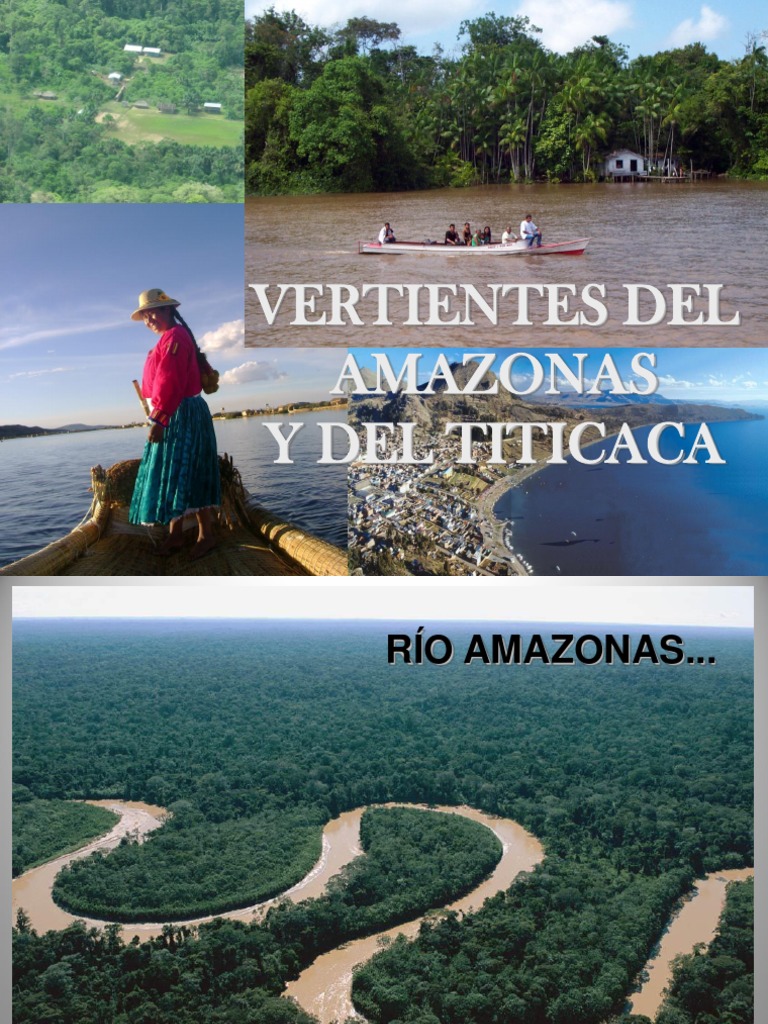 Vertientes del Amazonas y Titicaca | PDF | Cuenca de drenaje | río Amazonas