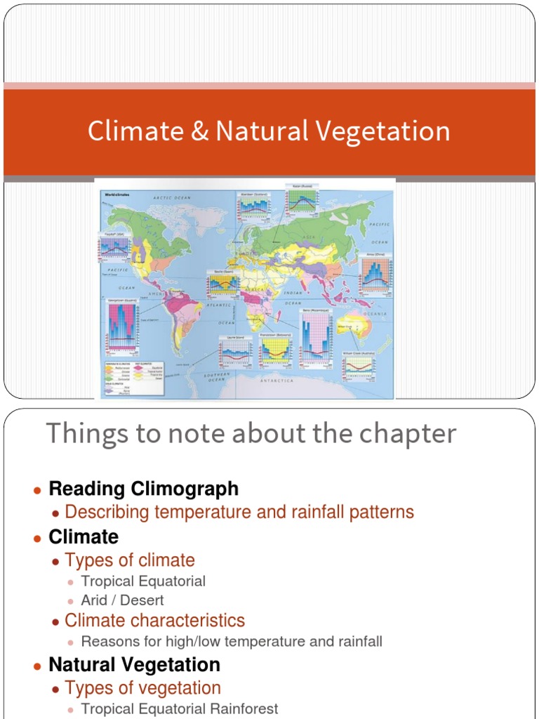 Tropical Climate and Vegetation Overview | PDF | Climate | Rain