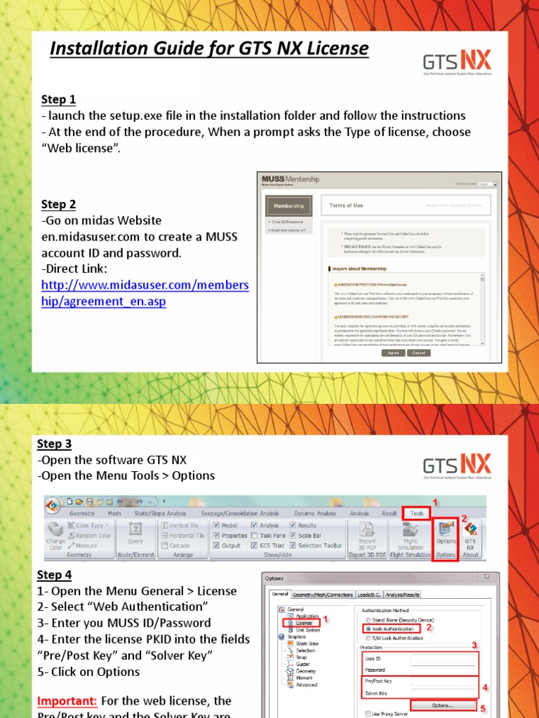 Installation Guide For GTS NX License: Step 1 | PDF