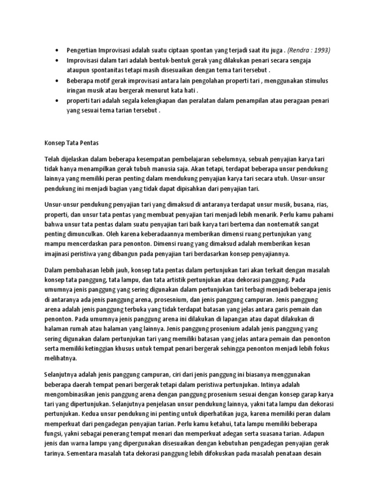 Improvisasi | PDF