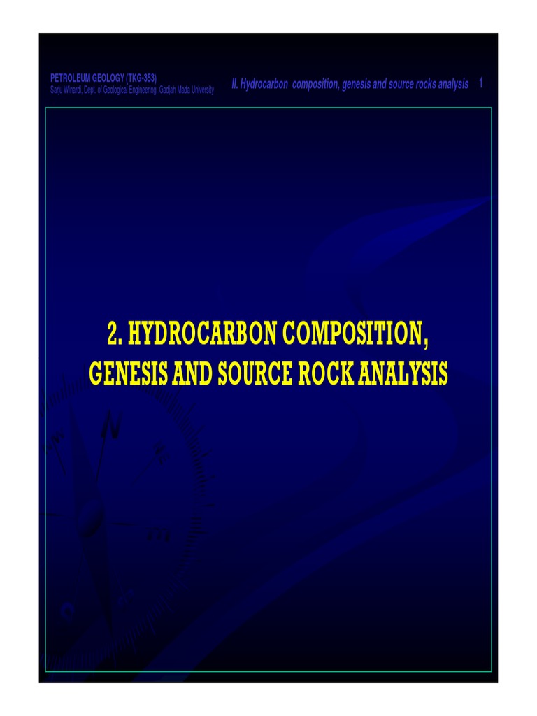 Source Rock | PDF | Geologi Perminyakan | Minyak Bumi