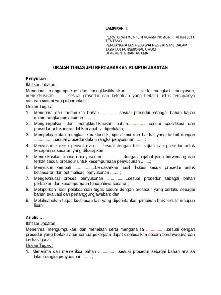 Grade Tukin Kemenag | PDF