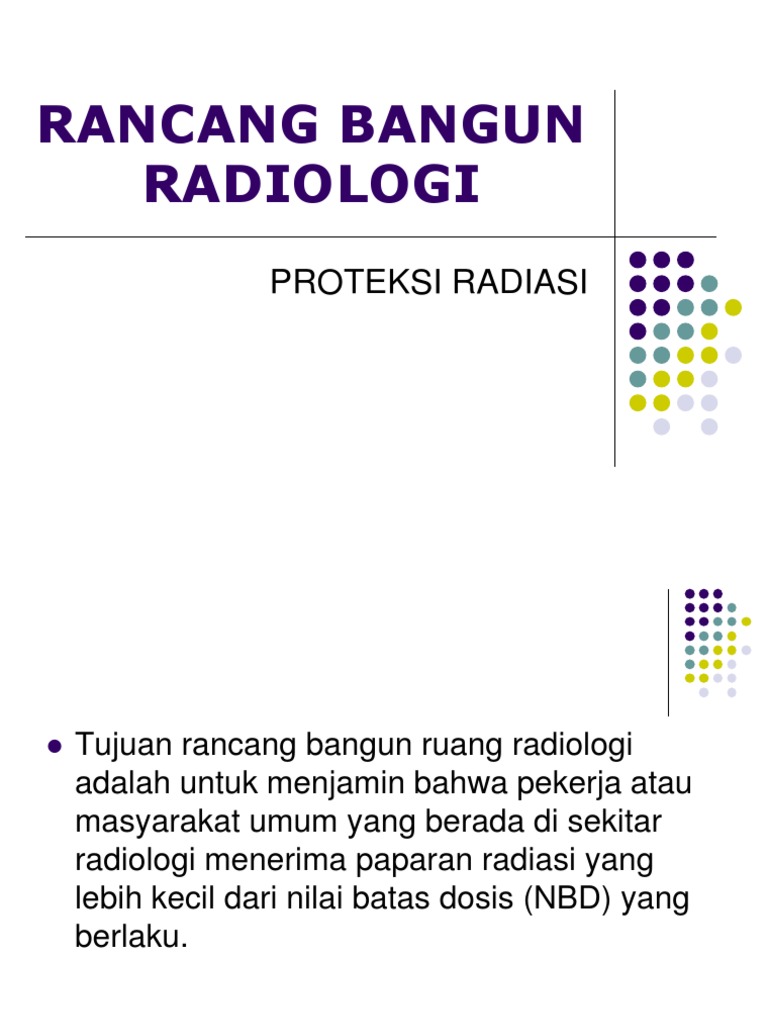 Rancang Bangun Radiologi | PDF
