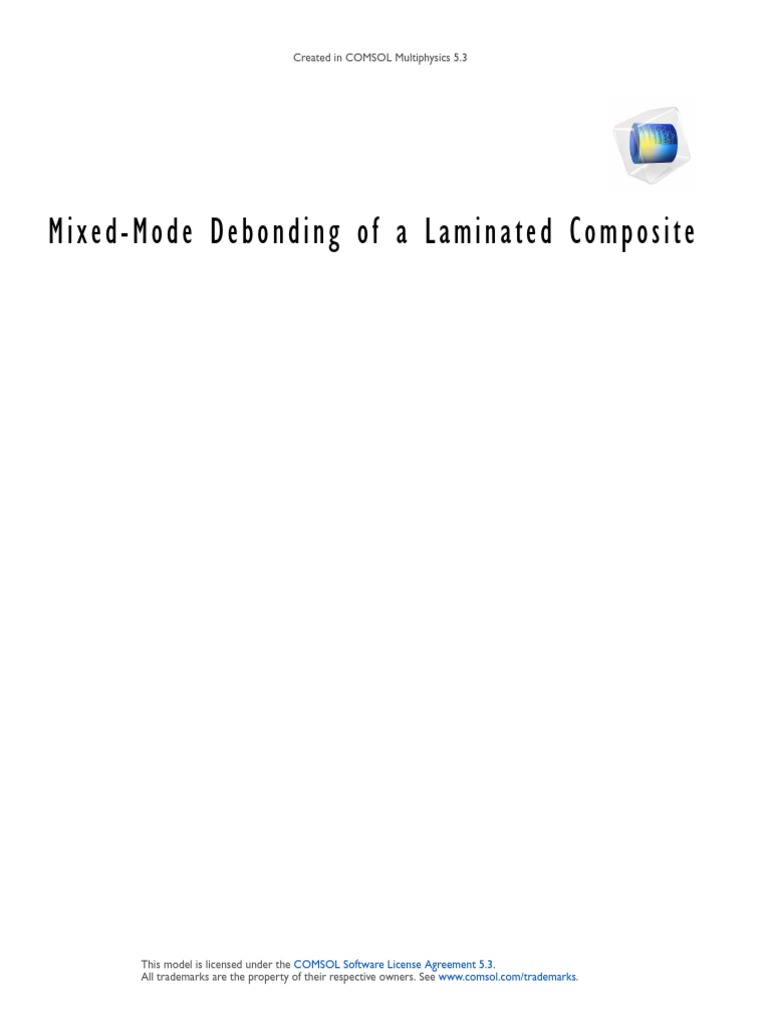 Models - Sme.cohesive Zone Debonding | PDF | Elasticity (Physics) | Beam (Structure)