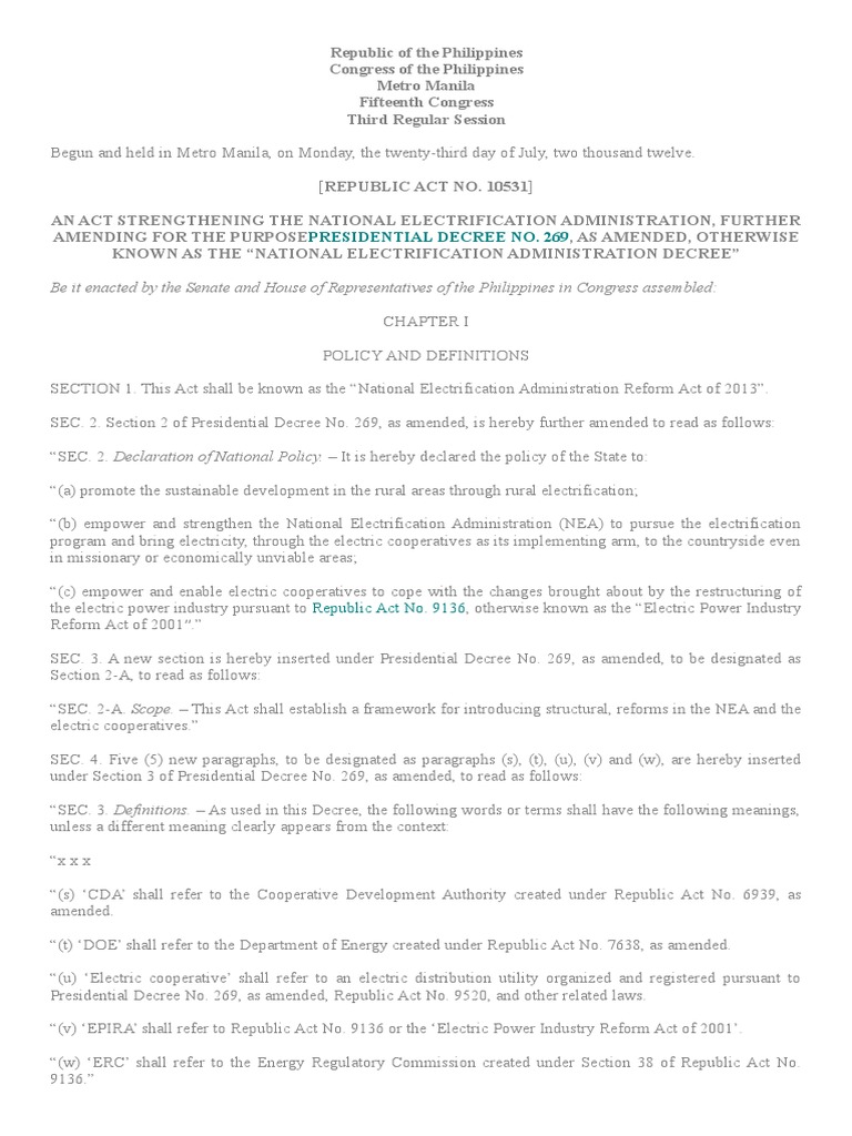 Be It Enacted by The Senate and House of Representatives of The ...