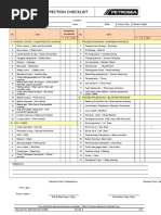 Pre-Inspection Checklist For Blasting | PDF