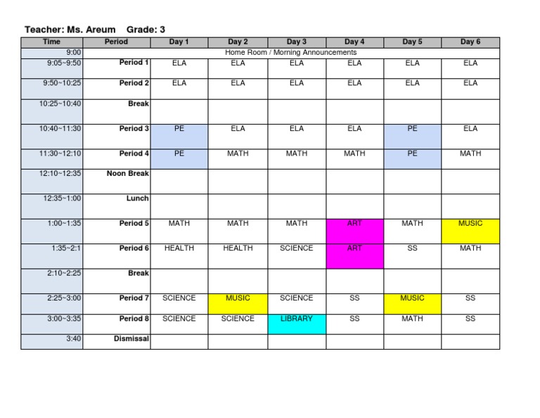 Schedulef | PDF
