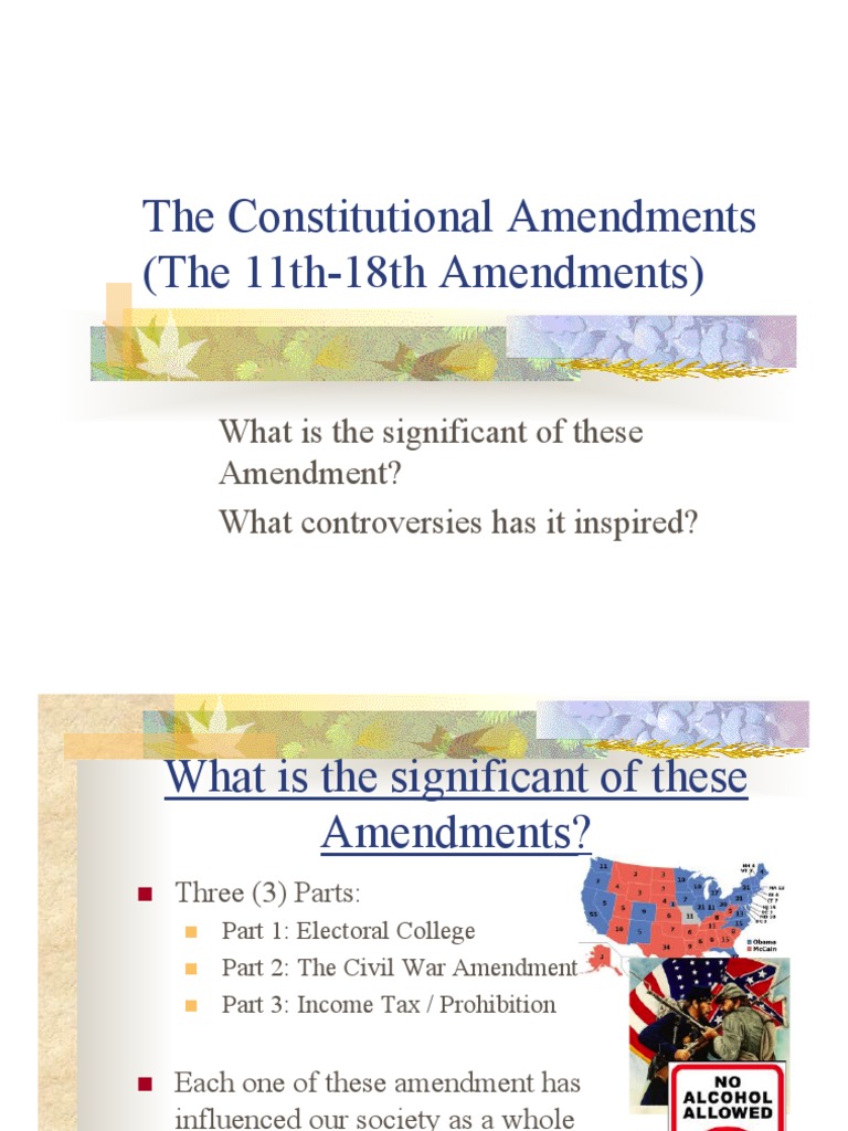 9th - 10th Amendment | PDF | Eleventh Amendment To The United States ...